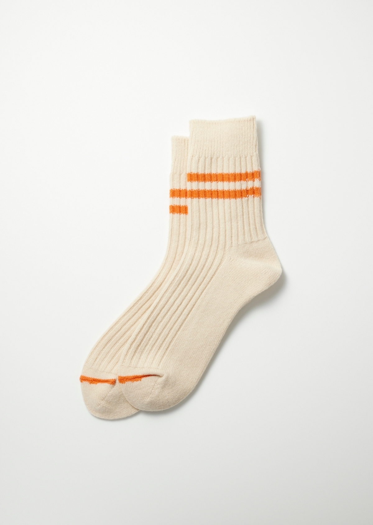 ROTOTO - MERINO LAMBS WOOL STRIPE SOCKS / 3COLORS