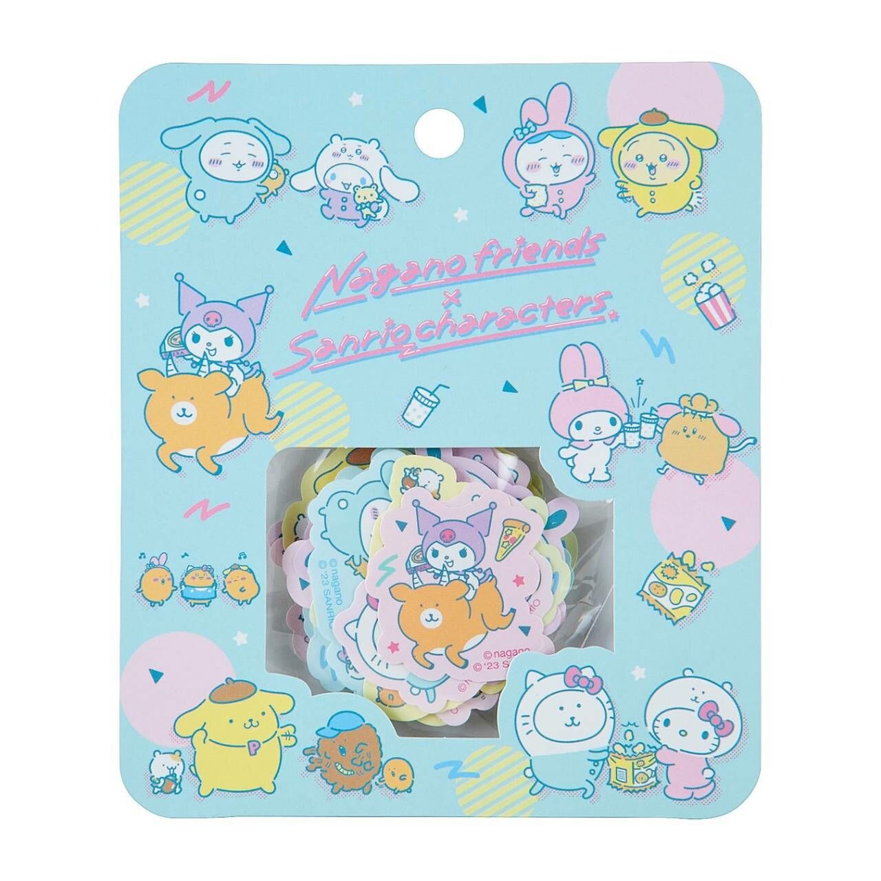 Nagano Friends ! Sanrio Character 貼紙組