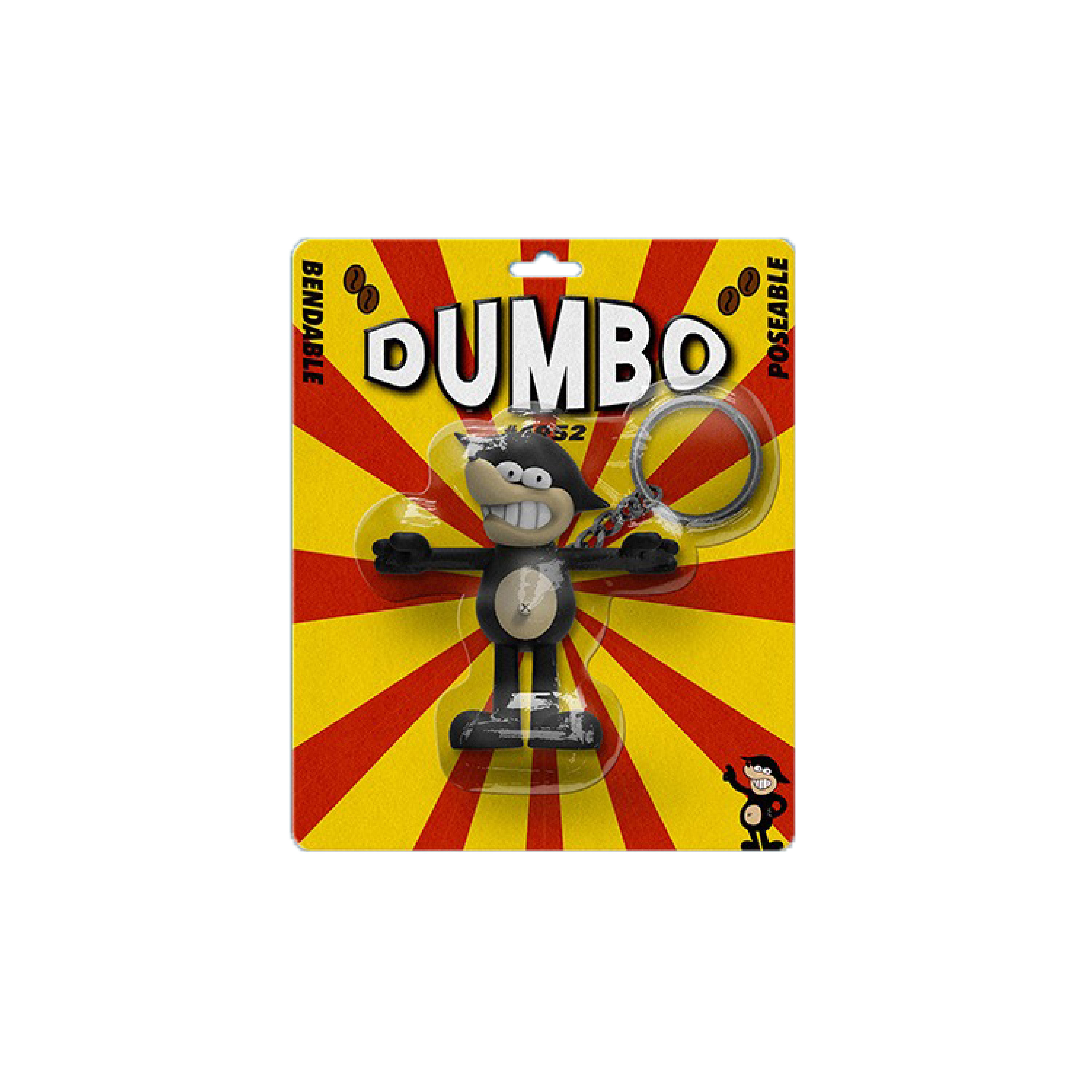 DUMBO -＃4952 Bendable key chain 鑰匙圈