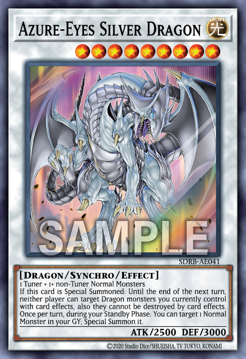SDRB-AE041(SR)Azure-Eyes Silver Dragon