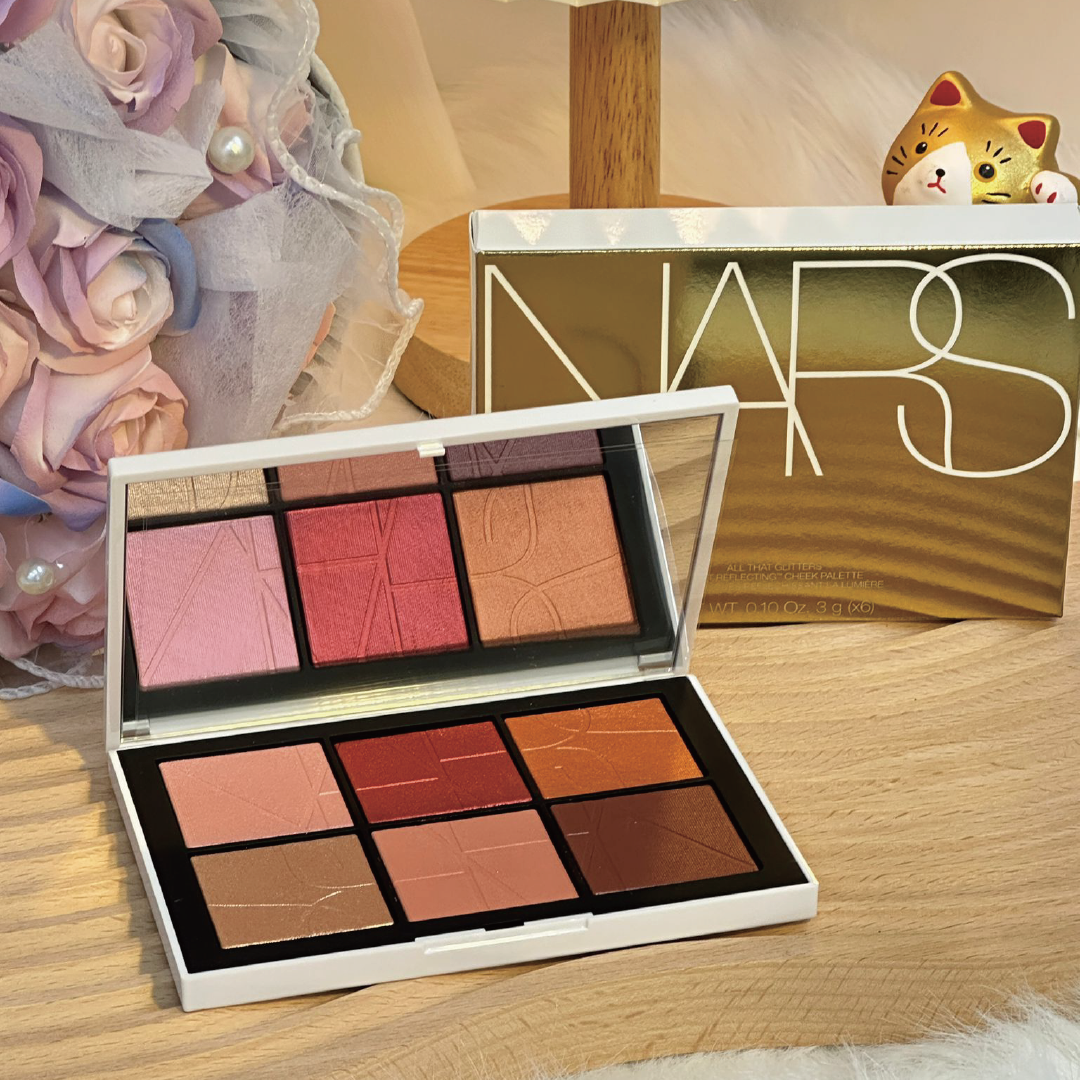 NARS - 2023 XMAS白盤六色面部盤 #ALLRHATGLITTERS