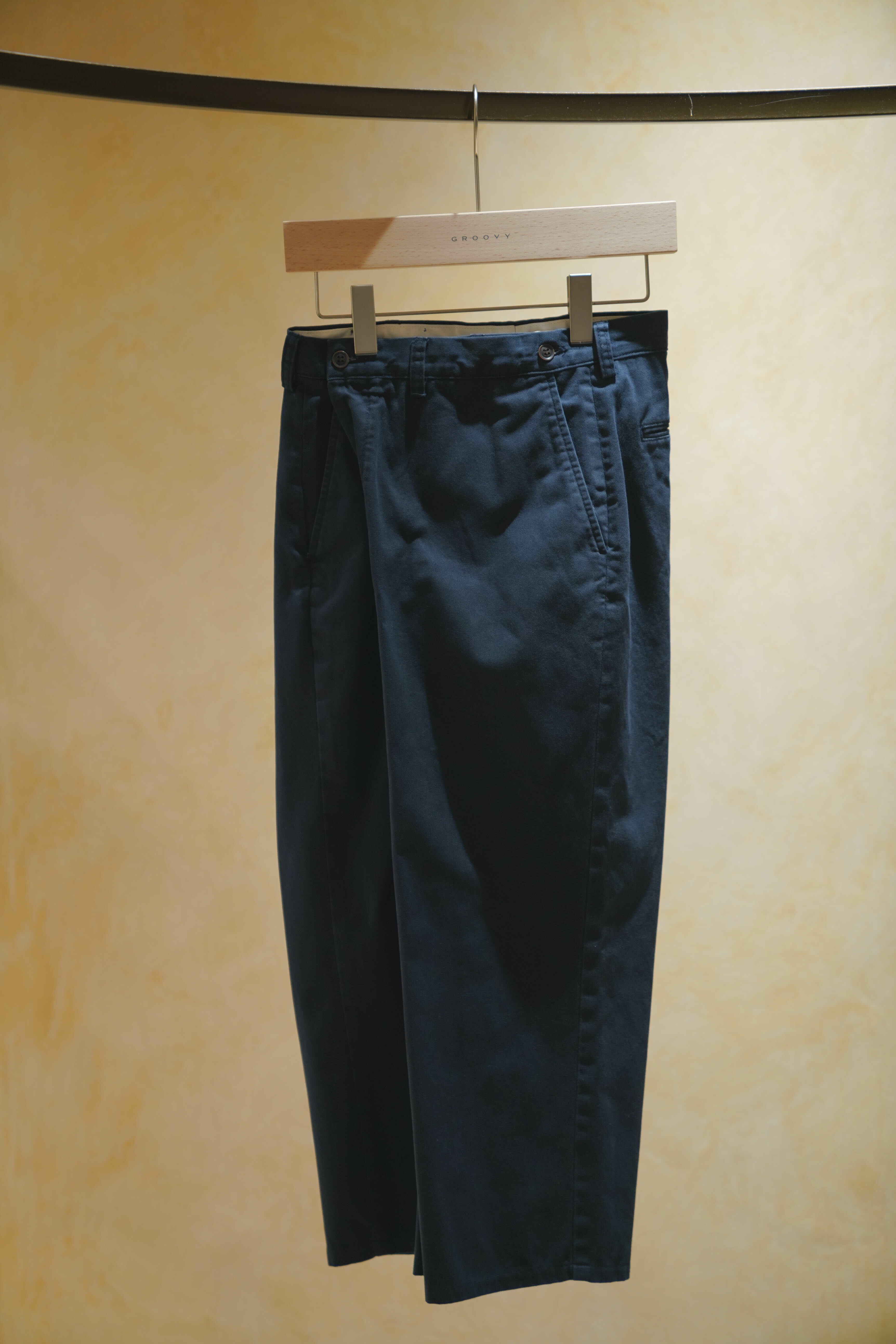 77 CIRCA CIRCA MAKE WRAP UP KHAKI TROUSERS PANTS (2COL)