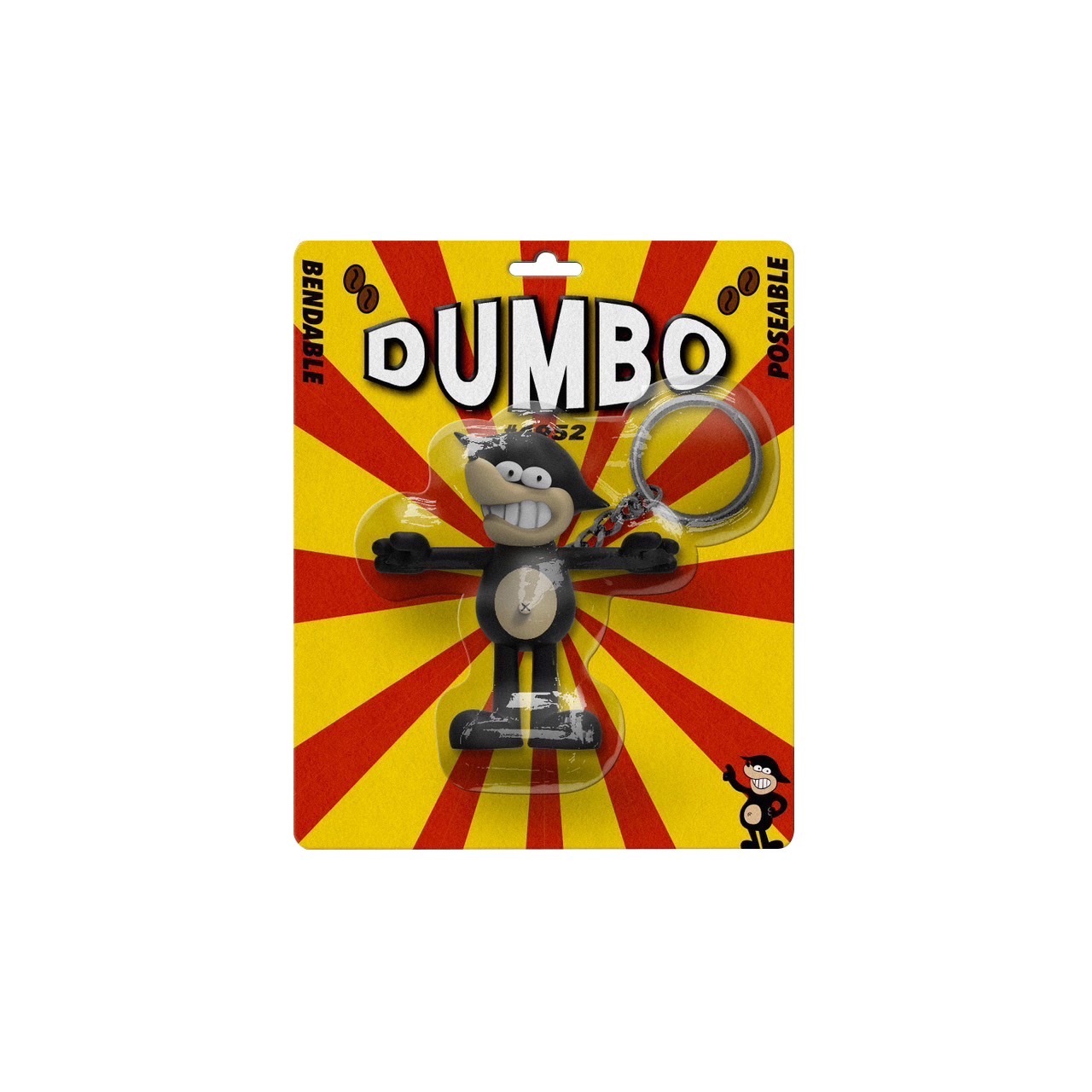 DUMBO -＃4952 Bendable key chain 鑰匙圈