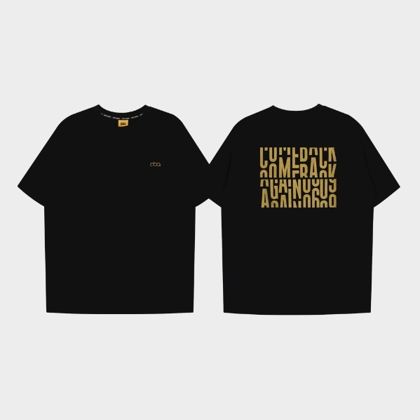 INFINITE-T-SHIRTS Back Ver. (BLACK)(黑色)