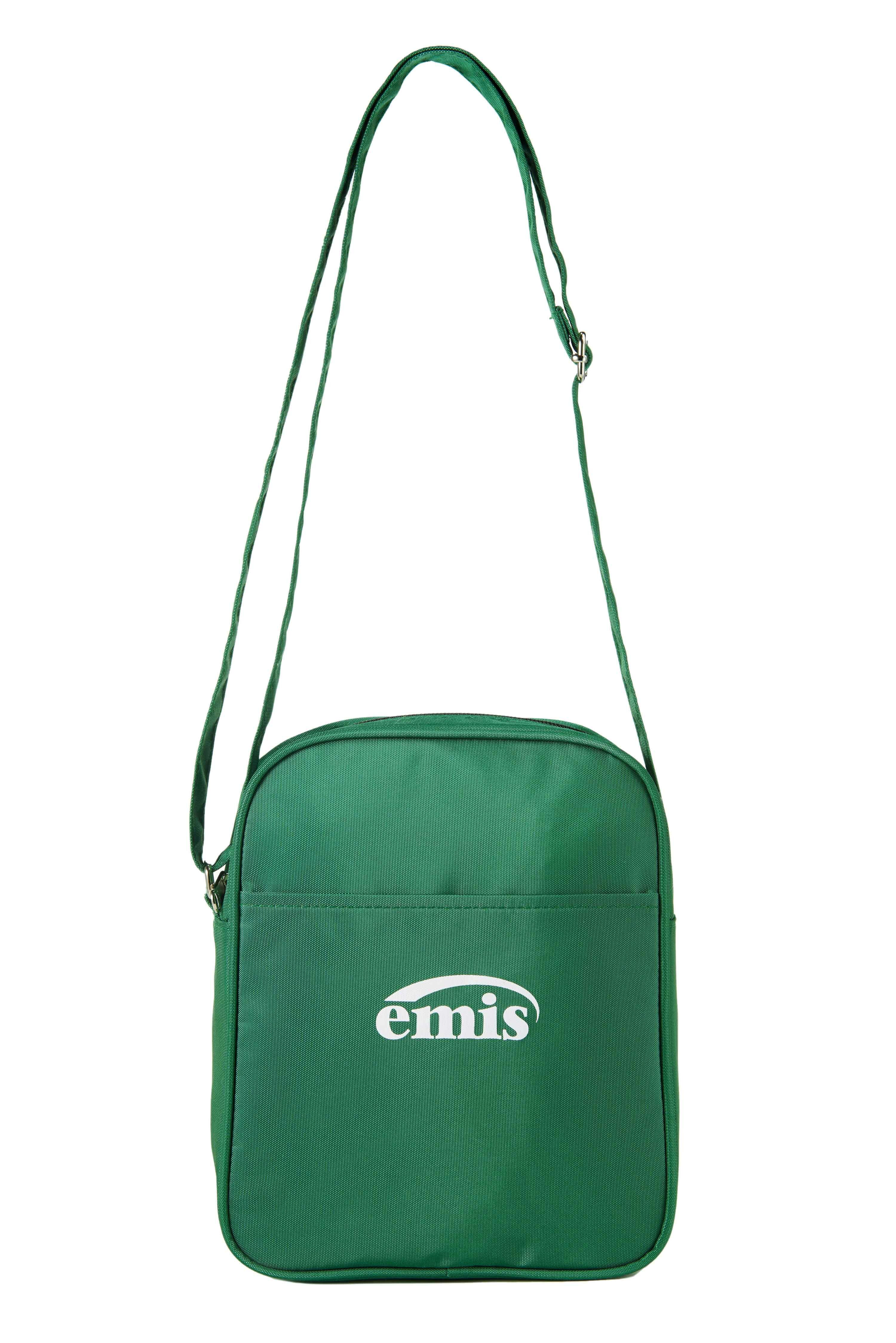 emis NEW LOGO SQUARE BAG - GREEN