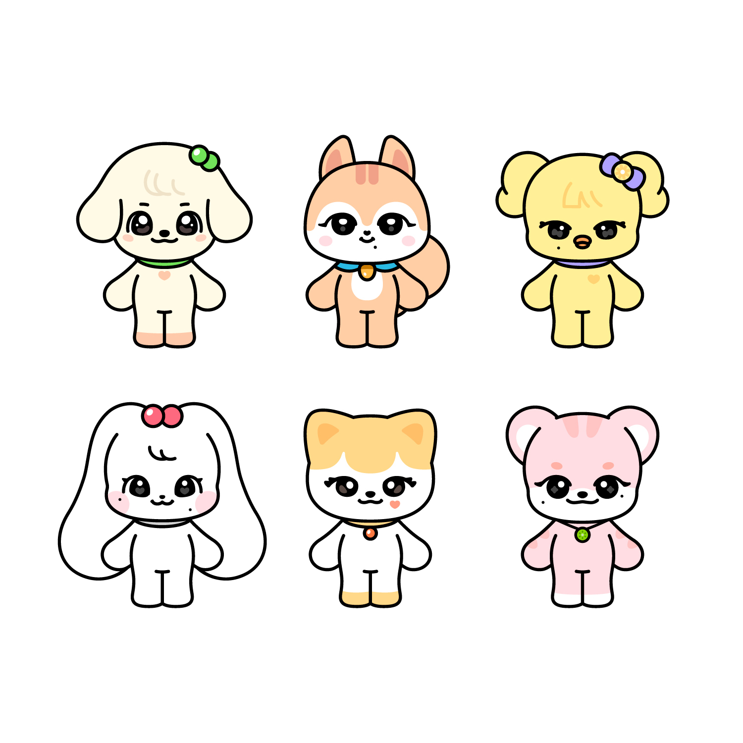 IVE - MINiVE 娃娃 / CHARACTER MD 미니브 인형