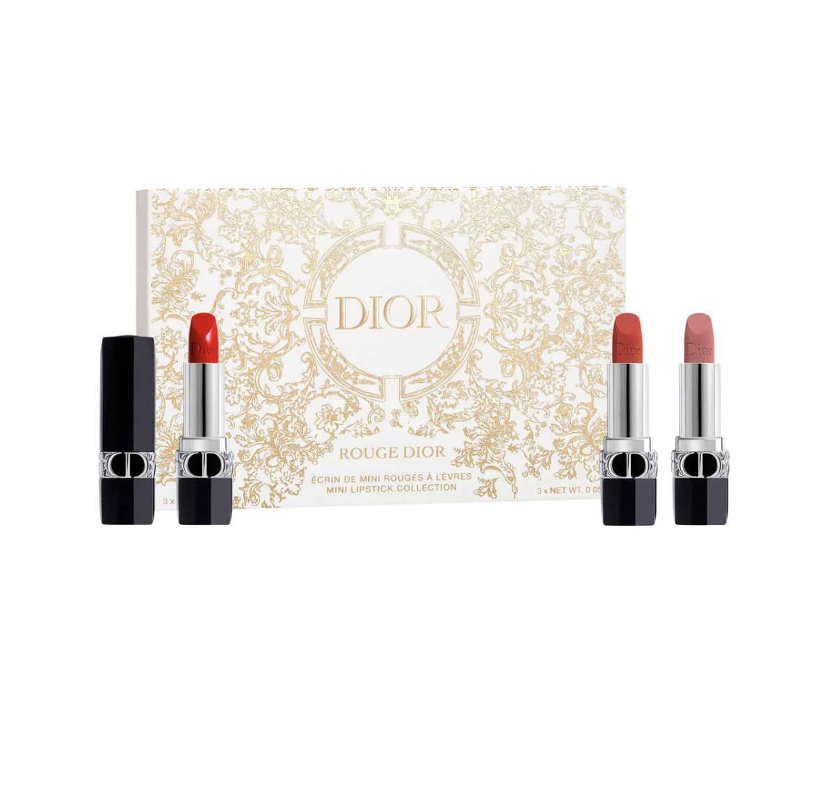 Sephora Dior Mini Rouge Dior Discovery Lipstick Set