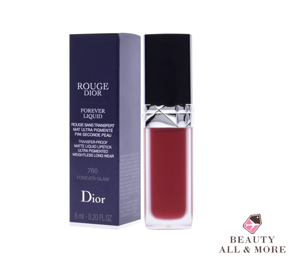 CHRISTIAN DIOR-傲姿持色啞緻唇釉 6ml #760