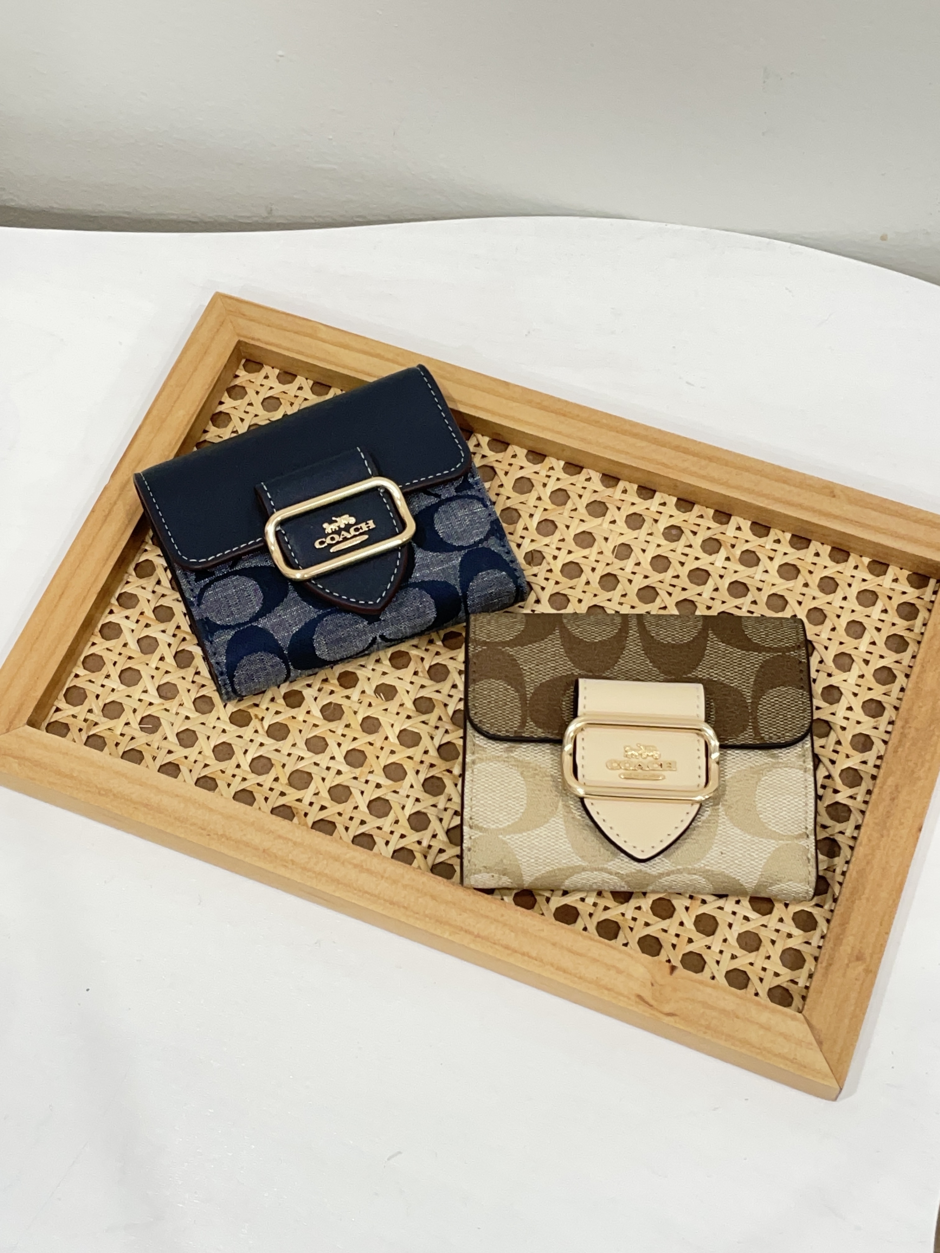 Coach mini trifold Wallet