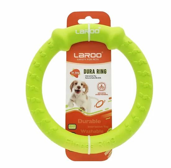 LaRoo - Squeaky Football-Orange