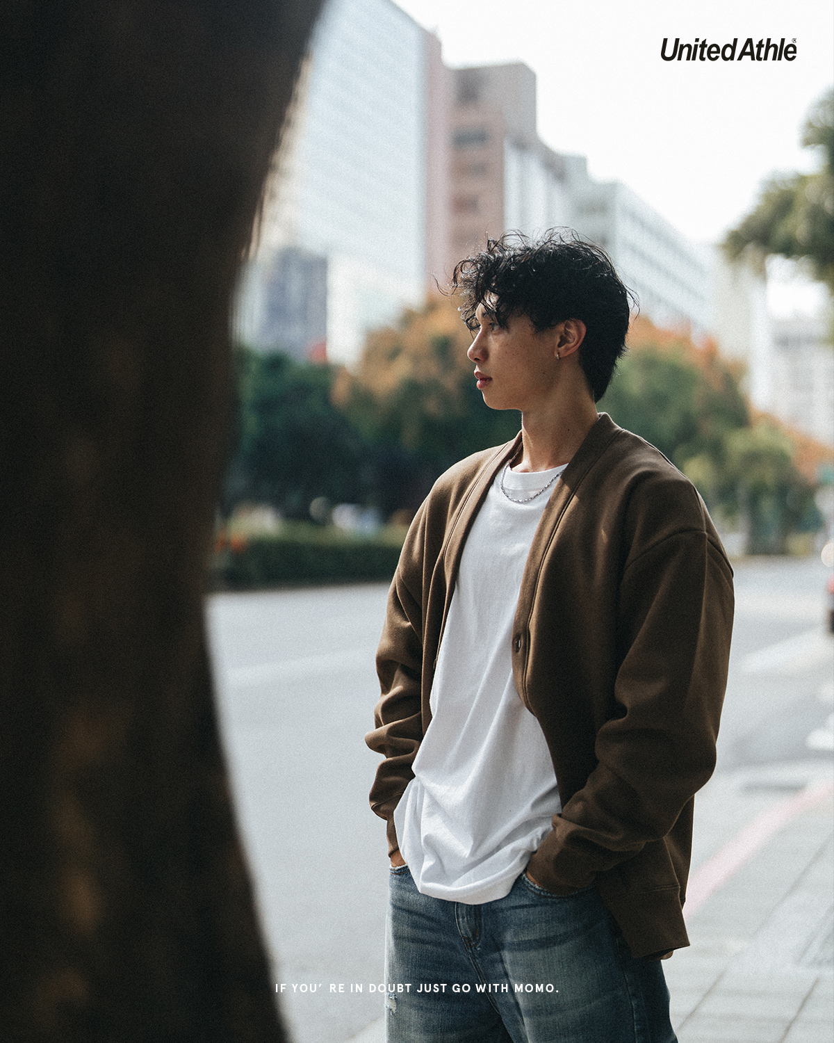 United Athle 10.0oz. T/C 寬鬆開襟外套(內刷毛) 3579001 3色