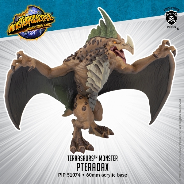 PP - Monsterpocalypse – Terrasaurs - Pteradax