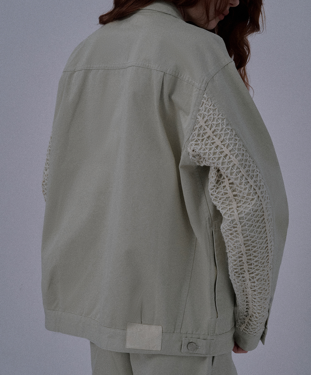 LACE PANELLED TYPE 2 JACKET