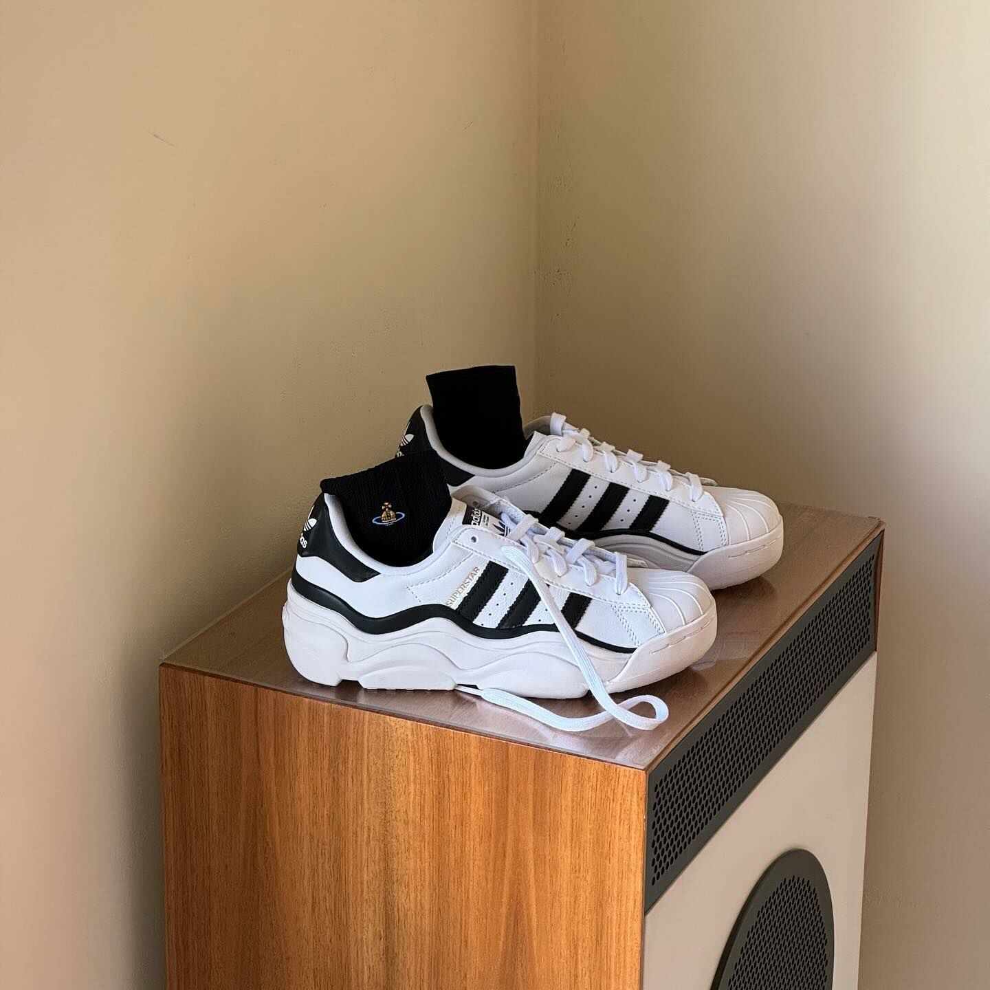 Adidas Originals Superstar Millencon 白色 厚底 貝殼鞋 HQ9018