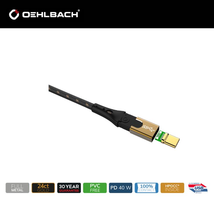 Oehlbach USB Primus CC USB 線C-C ｜雅詠音響