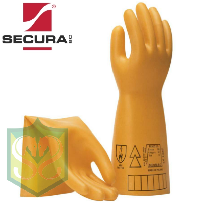 SECURA class 0 electrical insulating gloves 防電絕緣手套