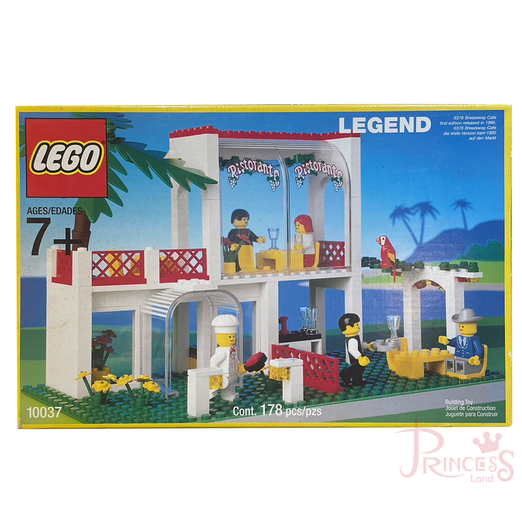 公主樂糕殿 樂高 LEGO 10037 城市 限定 咖啡店 Breezeway Cafe 絕版 盒裝