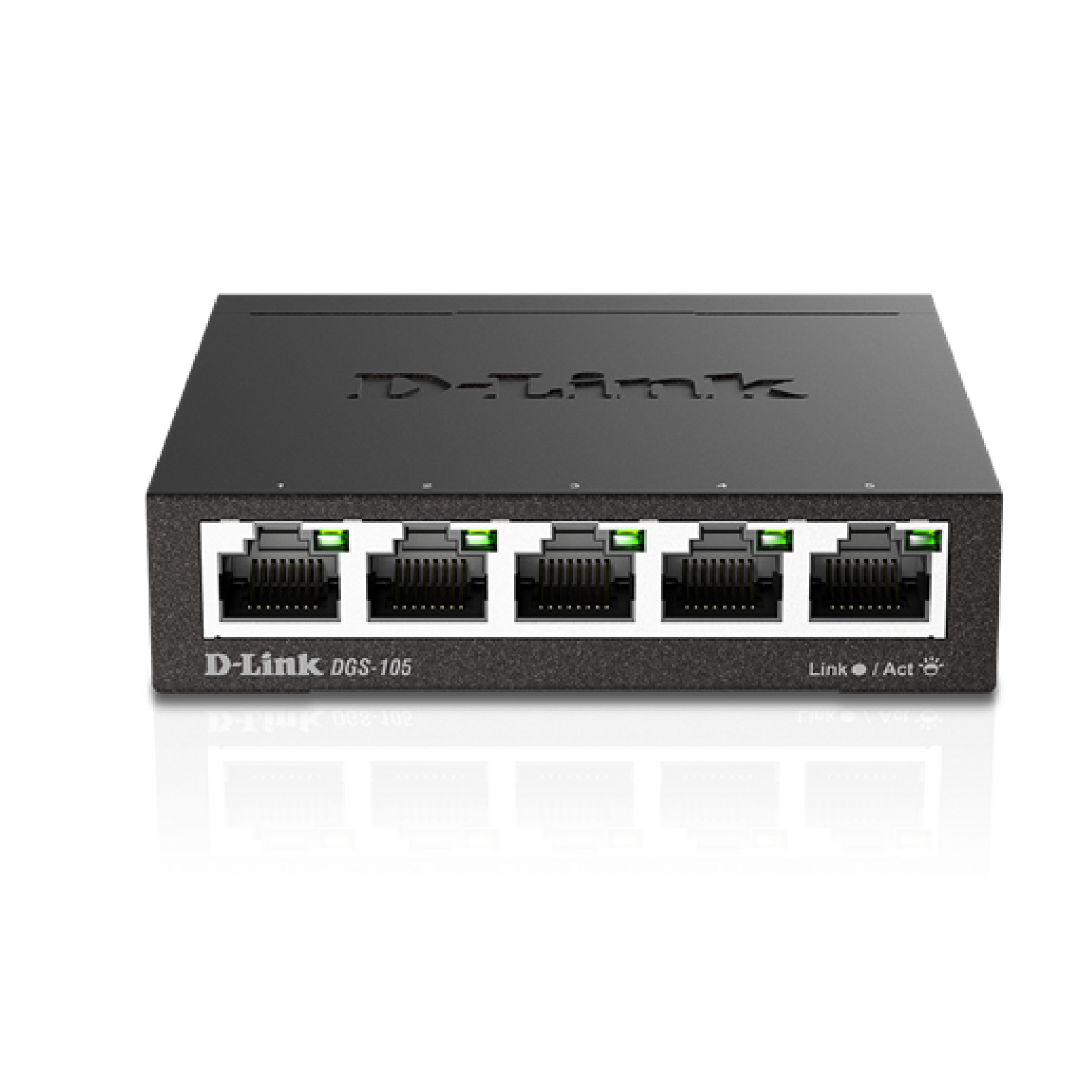 D-LINK DGS-105 5埠Gigabit 桌上型交換器 金屬外殼 乙太網路交換機 MIT 台灣製造