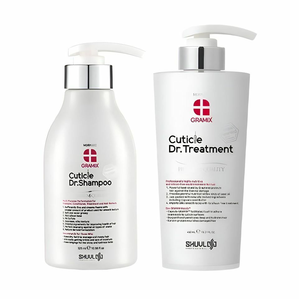 SHUVL GRAMIX Cuticle Dr.Shampoo+Treatment 石墨烯洗護套裝 325ml