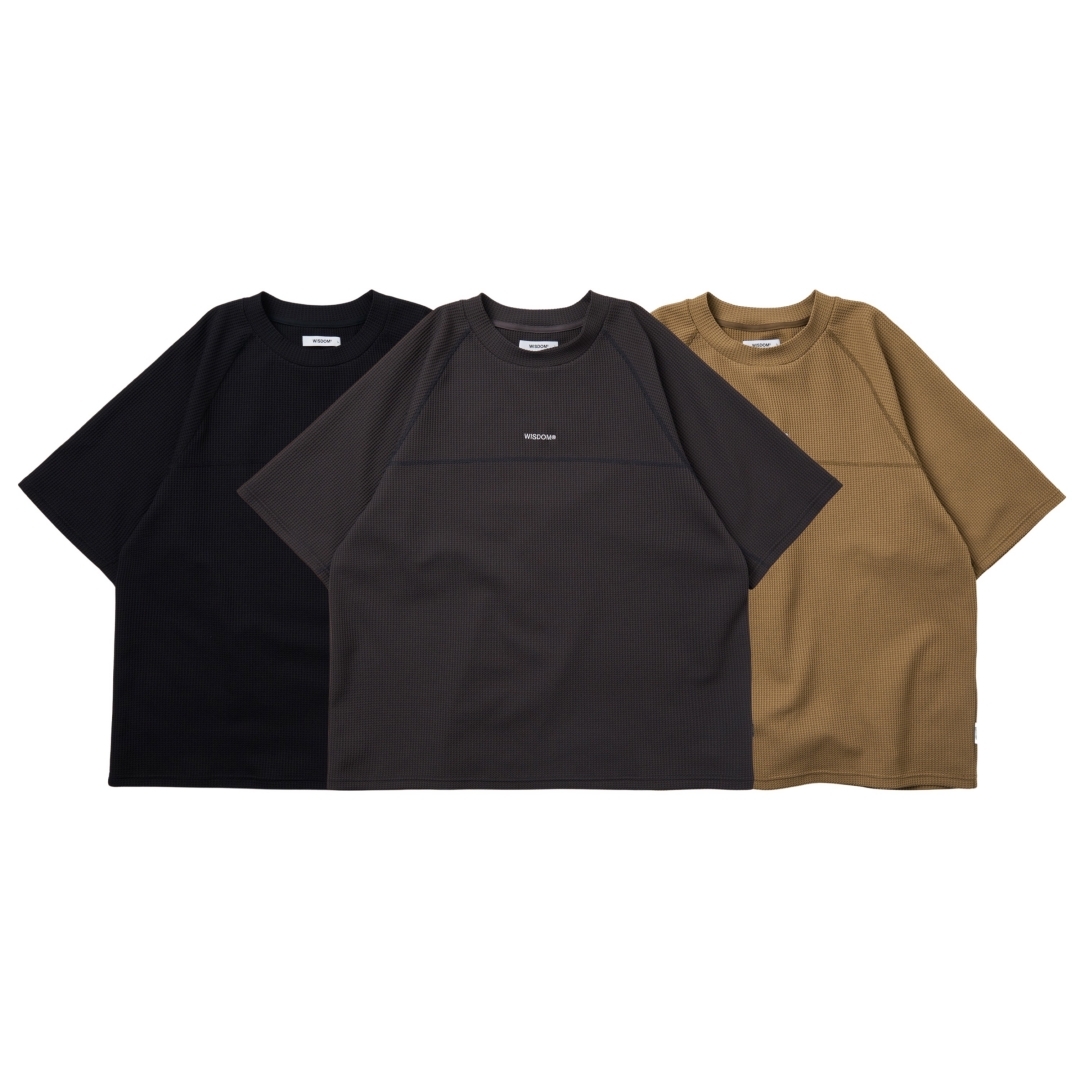 WISDOM® 2023 AW “X·IX” COLLECTION | WSDM WAFFLE S/S Tee
