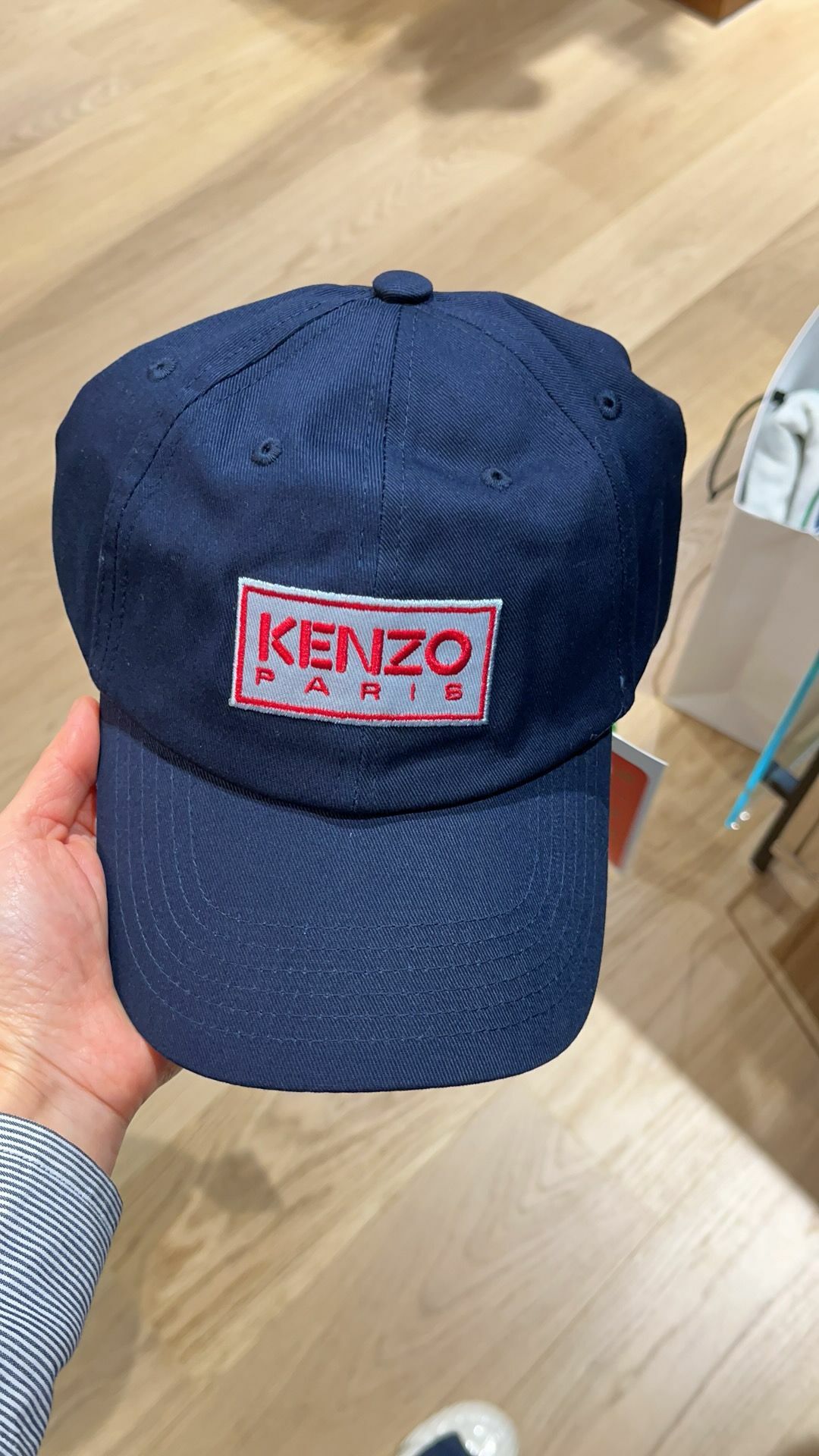KENZO CAP WITH WORD LOGO