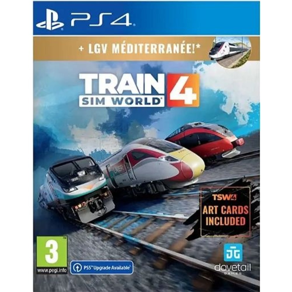 PS4 Train Sim World 4 (歐版, 中/英)