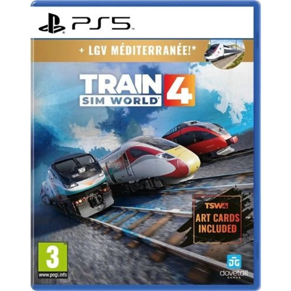 PS5 Train Sim World 4 (歐版, 中/英)