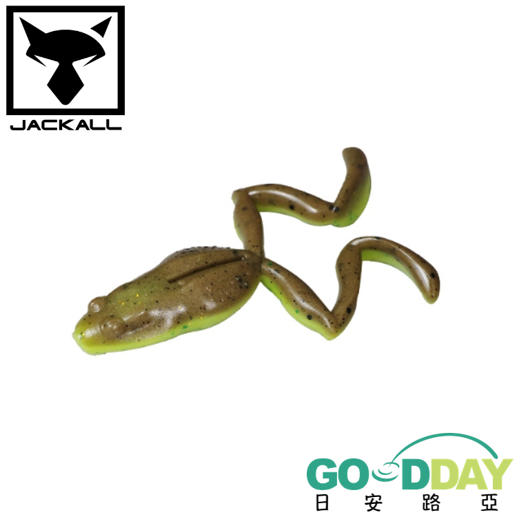 JACKALL CLONE FROG 擬真踢腿蛙