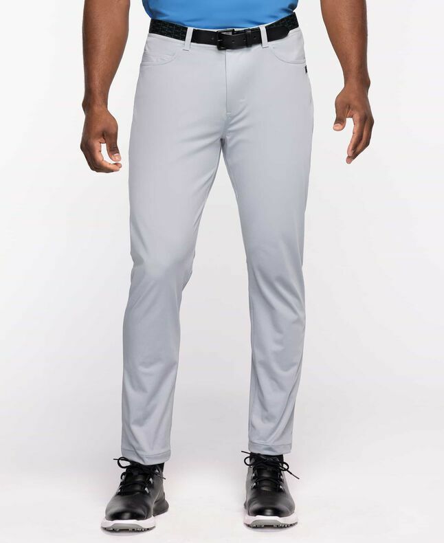Men's Slim Trouser Pants -Light Gray