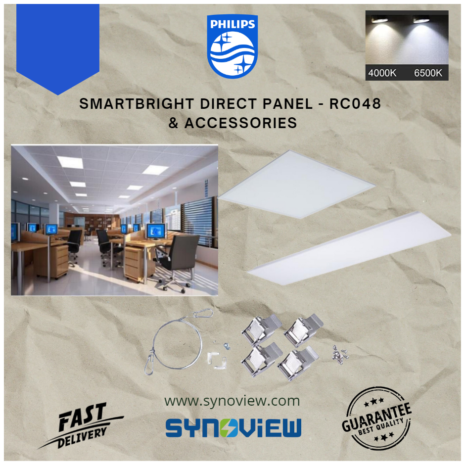Philips SmartBright Direct PanelLight-RC048&Accessories