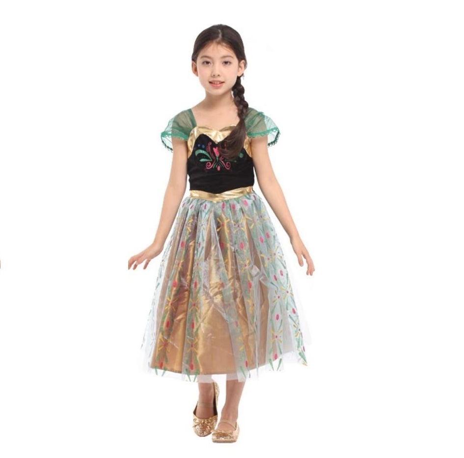 Q4022 [冰雪奇緣] 高貴安娜公主 兒童角色扮演