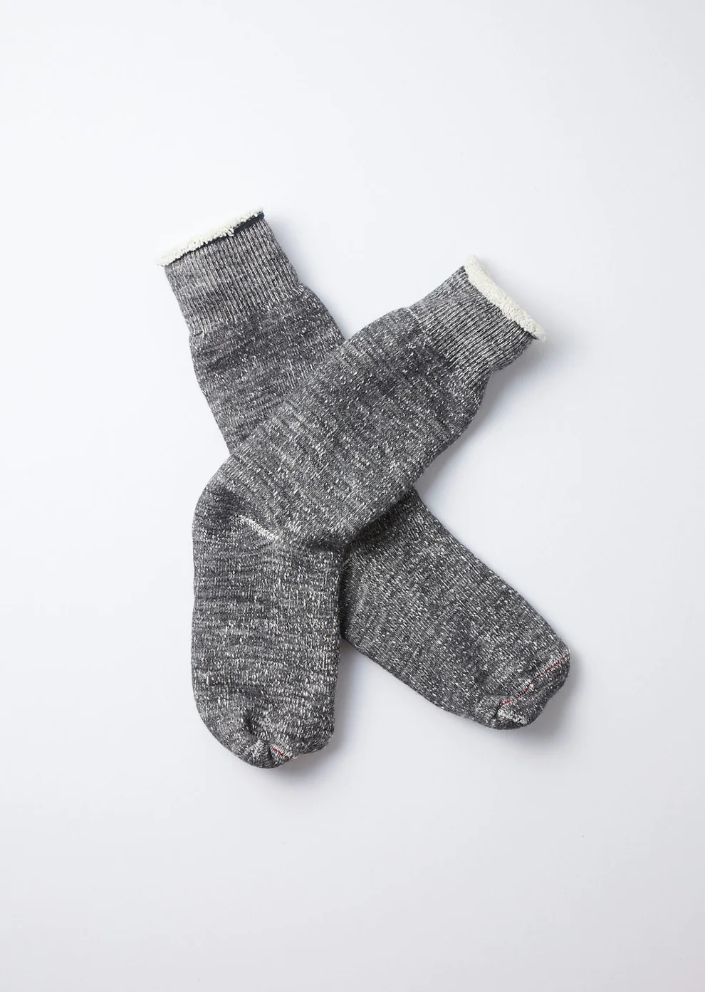 ROTOTO - DOUBLE FACE CREW SOCKS / 4COLORS