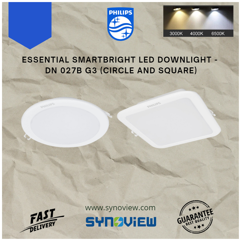 Philips Essential SmartBright LED Downlight DN027B G3