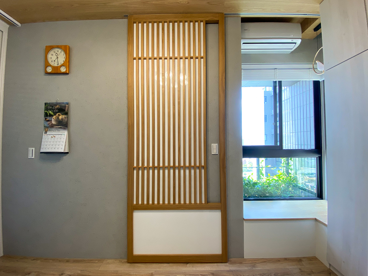 台中住宅日式格柵【木島家具Bokto】 用心製作的高品質實木家具