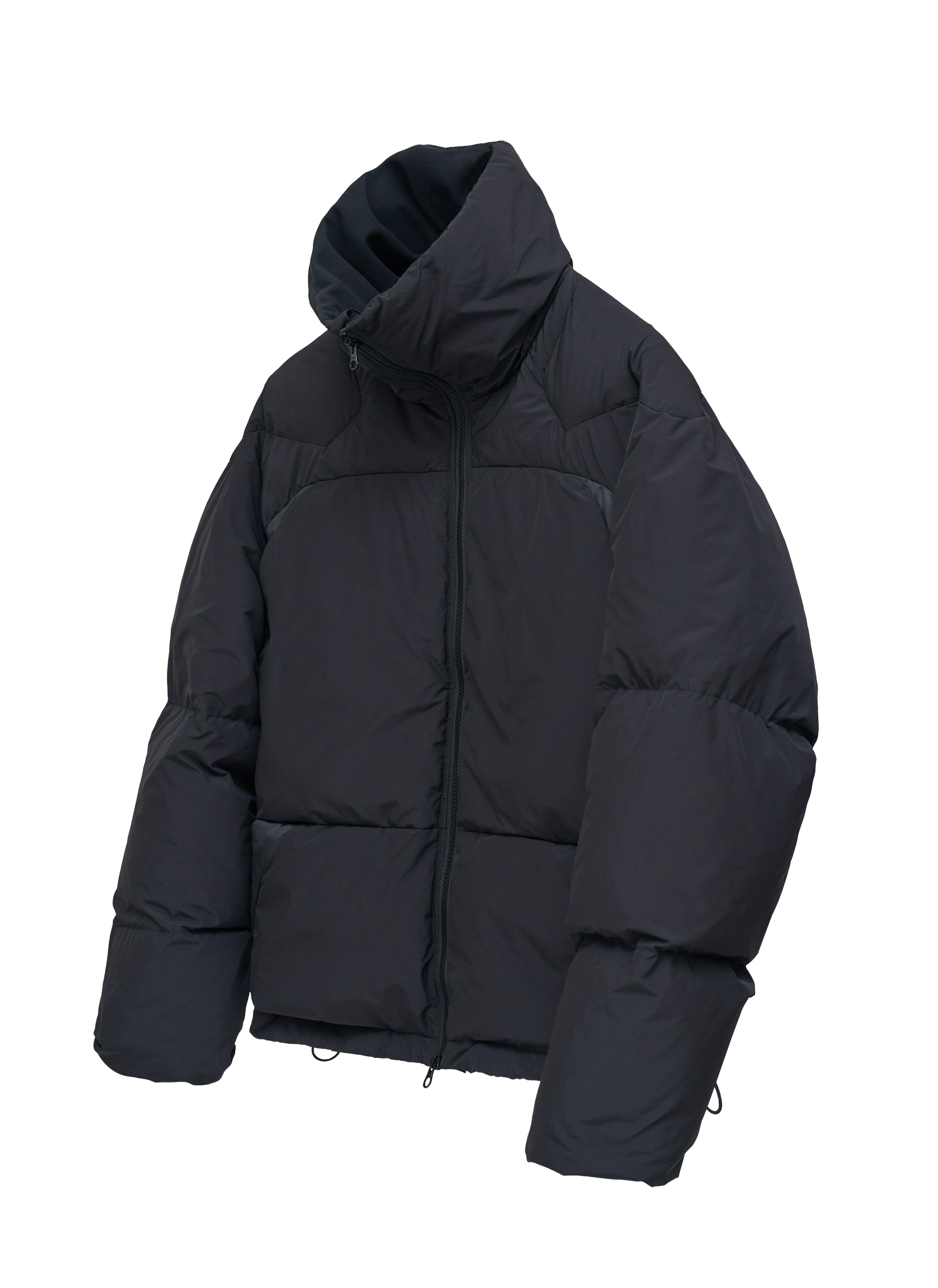 Rift Armor Puffer Jacket - Black