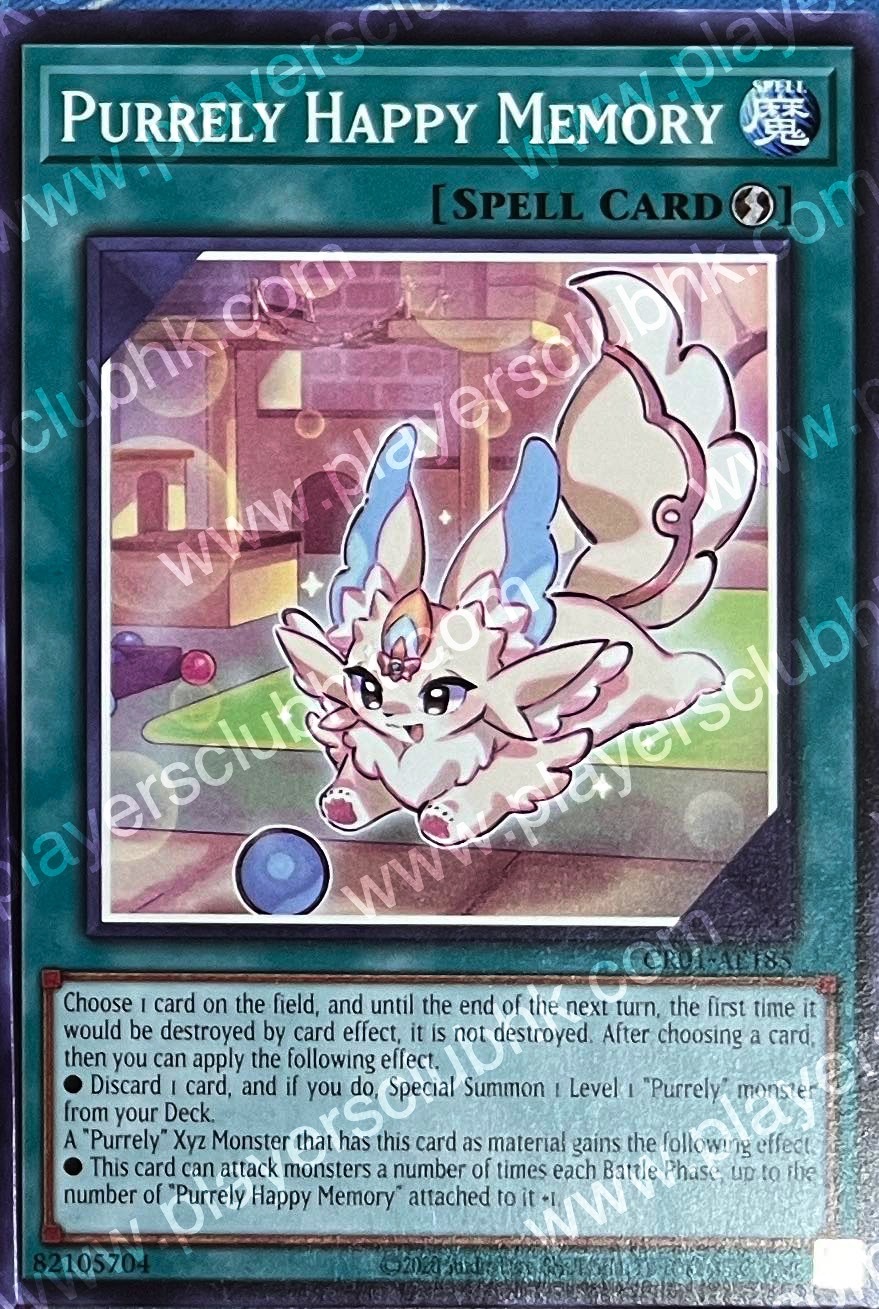 CR01-AE185 Purrely Happy Memory