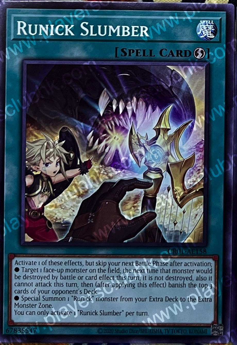 CR01-AE158 Runick Slumber