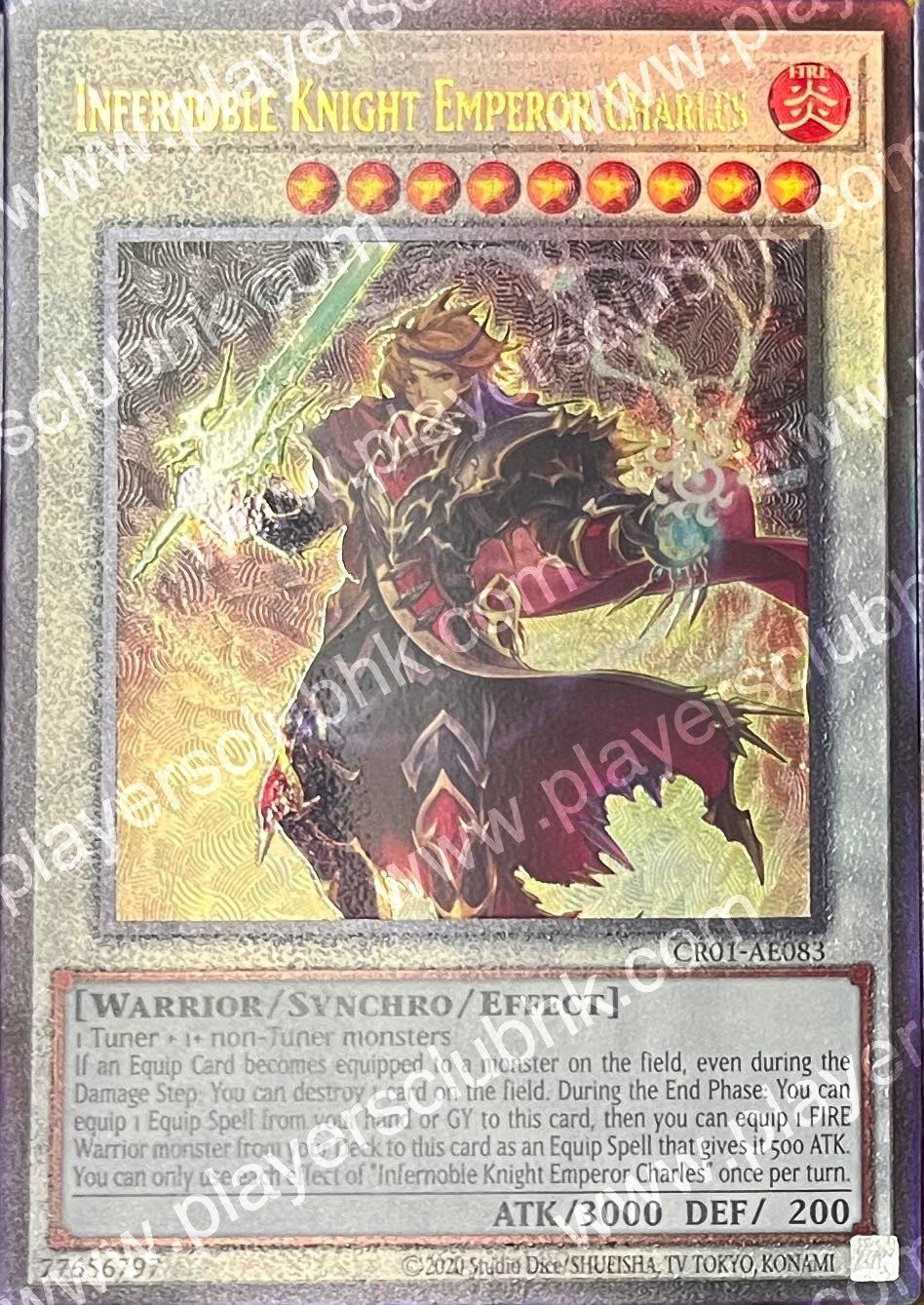 CR01-AE083(UTR) Infernoble Knight Emperor Charles