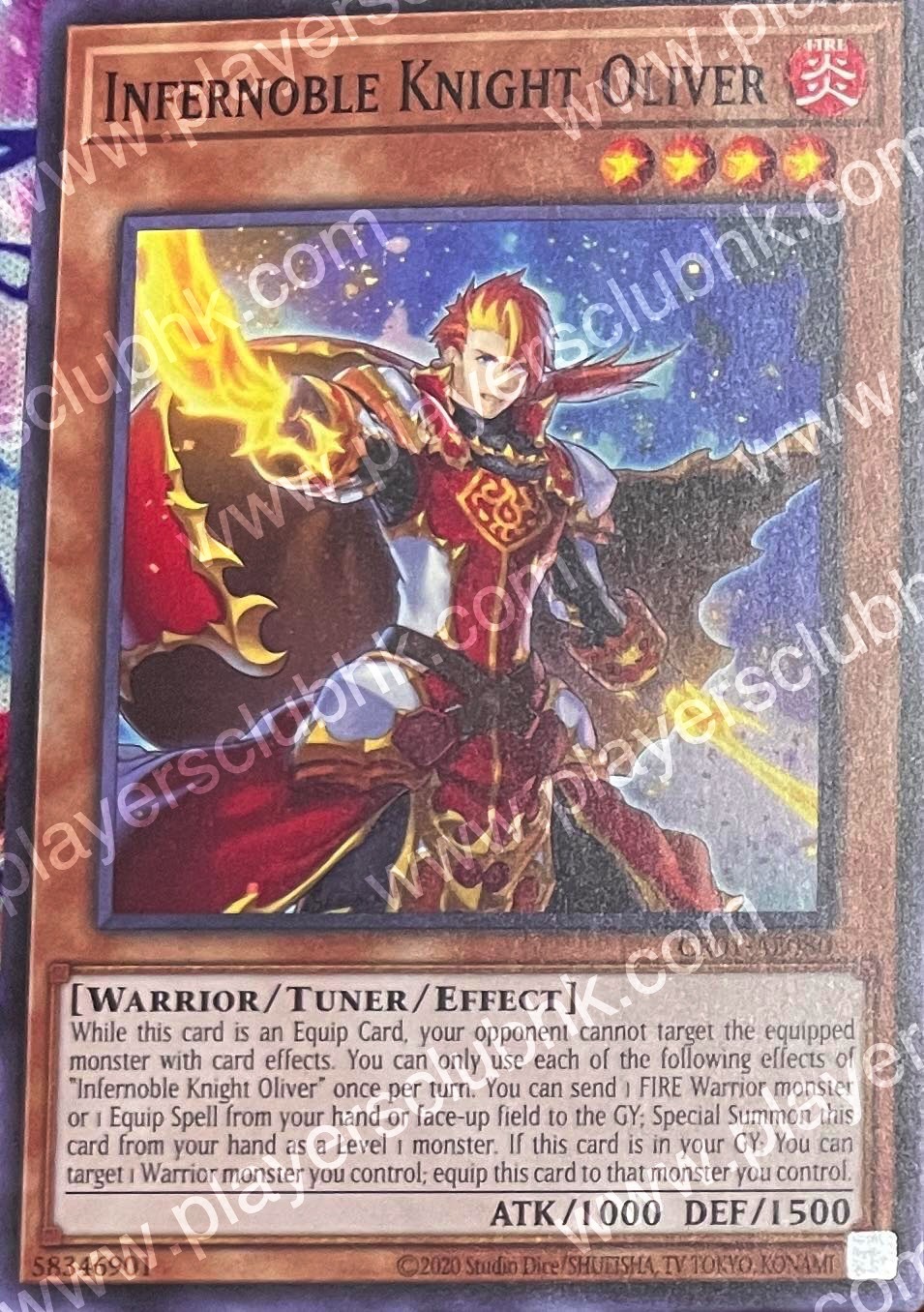 CR01-AE080 Infernoble Knight Oliver