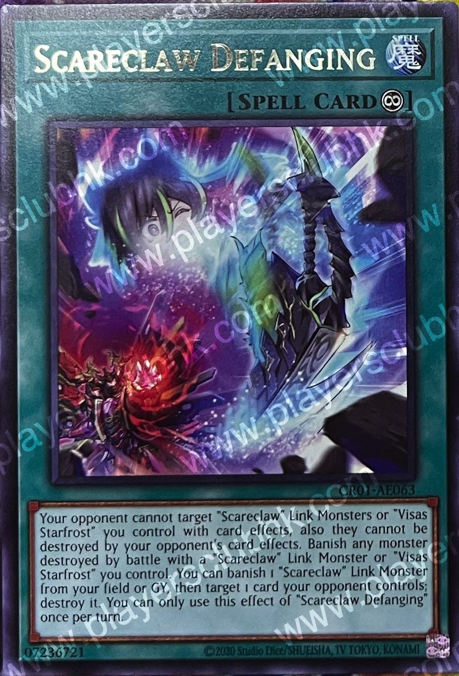 CR01-AE063 Scareclaw Defanging