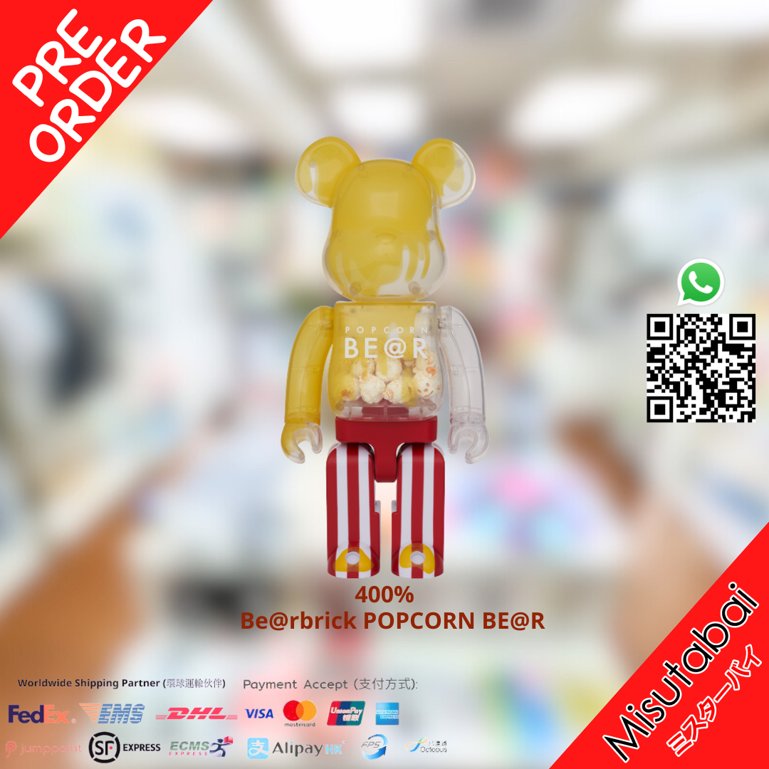 400%Be@rbrick POPCORN BE@R