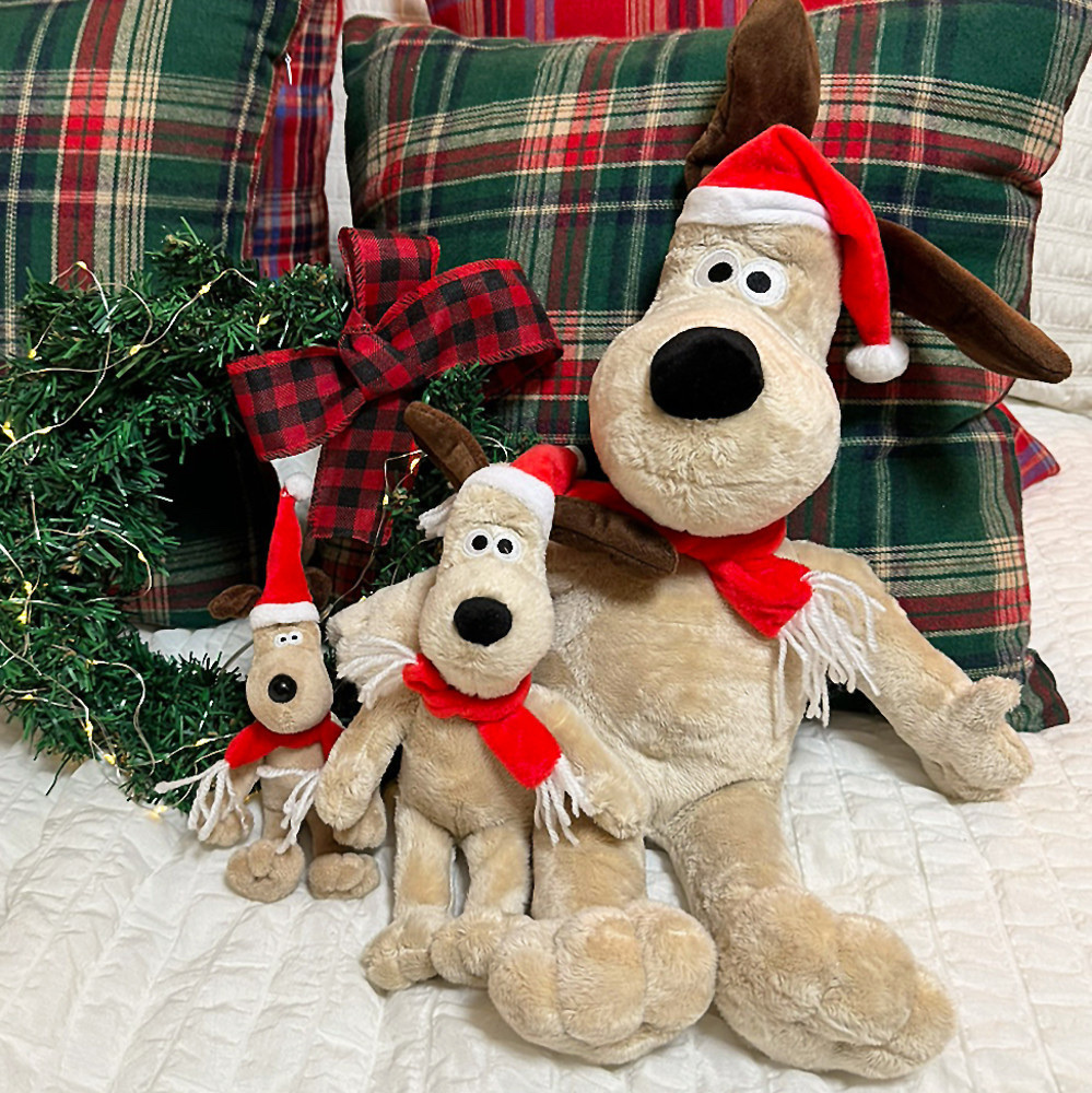 Christmas Gromit 42cm Doll 聖誕造型 掌門狗大公仔