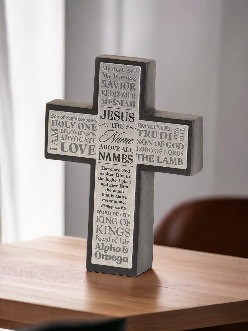 Tabletop Names Of Jesus Cross