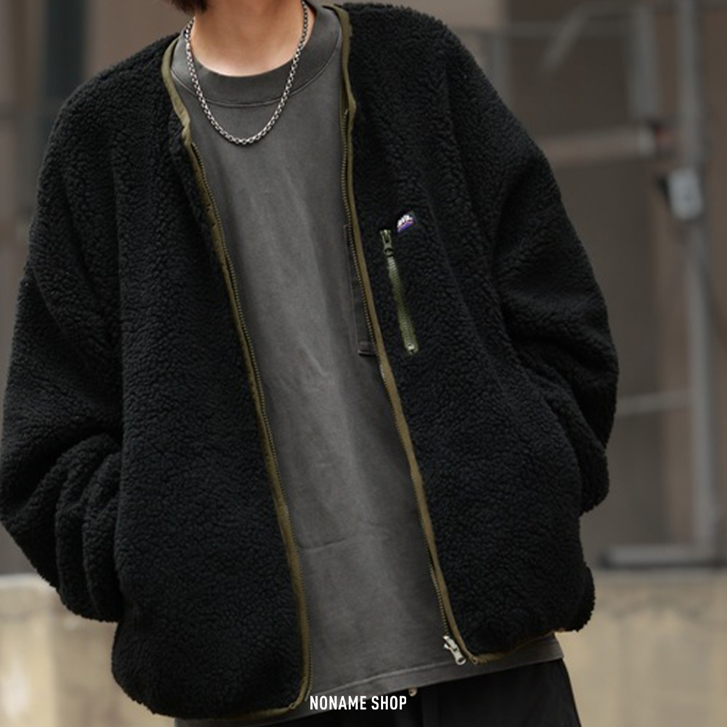 JAVA Collaboration 2WAY 雙面穿 無領 外套 兩色 (男款)