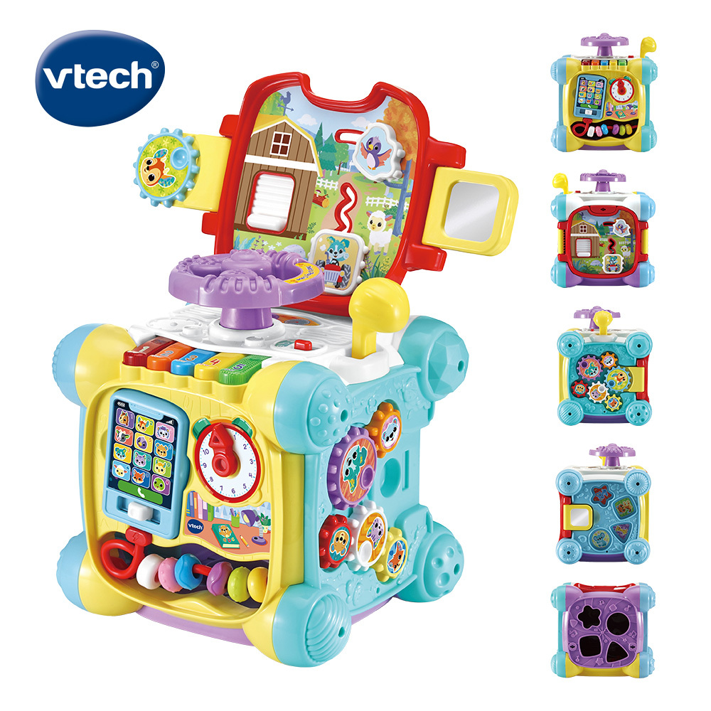 Vtech 6合1方向盤探索學習寶盒｜台灣總代理