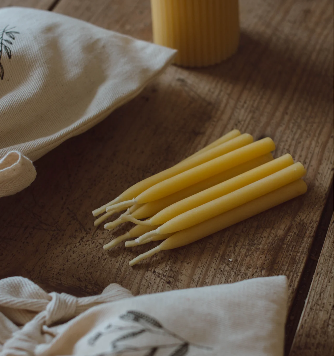 Goldrick-純天然蜂蠟生日蠟燭(一包10支)