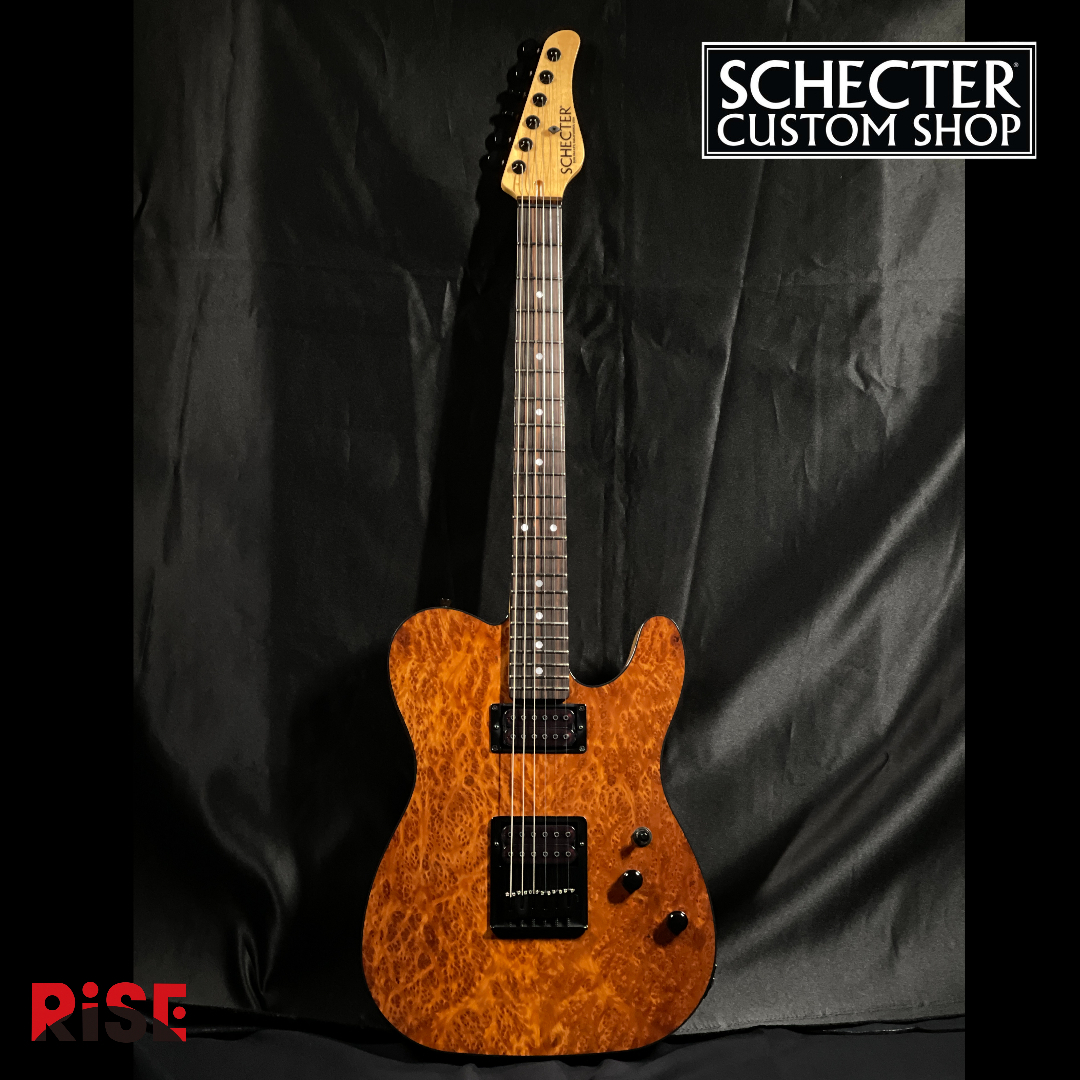 【店員破病了】 Schecter USA PT Custom EXOTIC Redwood Burl 啟示錄・