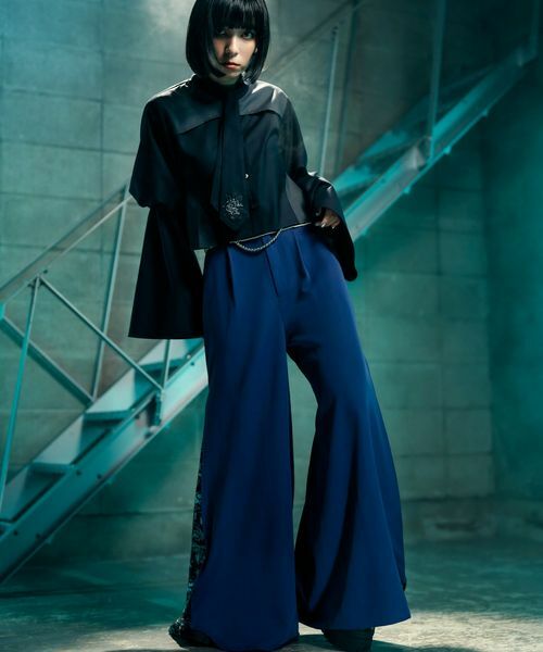 「ACG.GO」Ado×HARE/UNISEX 刺繡領帶短襯衫