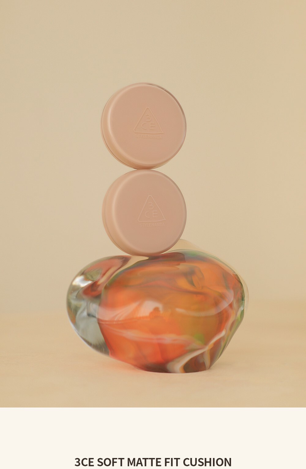 3CE Soft Matte fit cushion