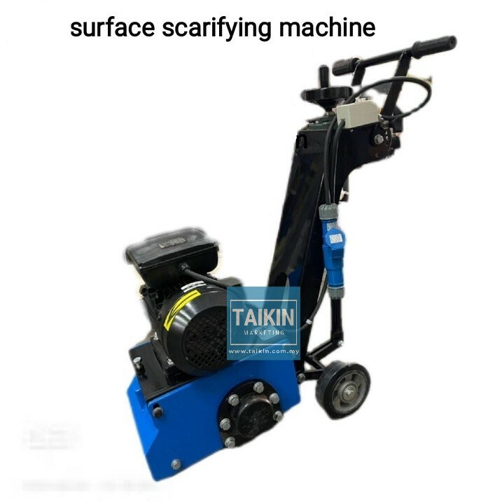 Surface Scarifier Machine 3HP Scarifying Machine Floor